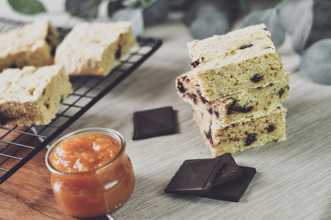 Chocolate jam slice – Mill & Folks