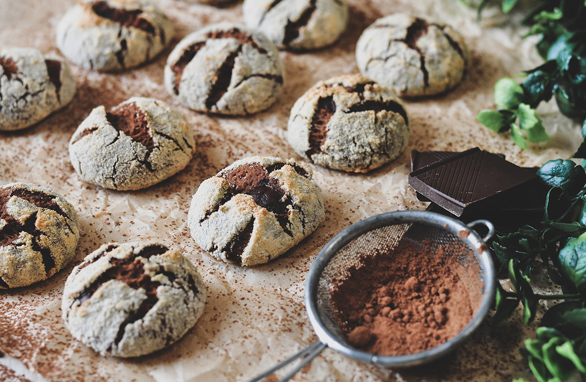 Puffy chocolate and orange flavoured cookie – Mill&Folks