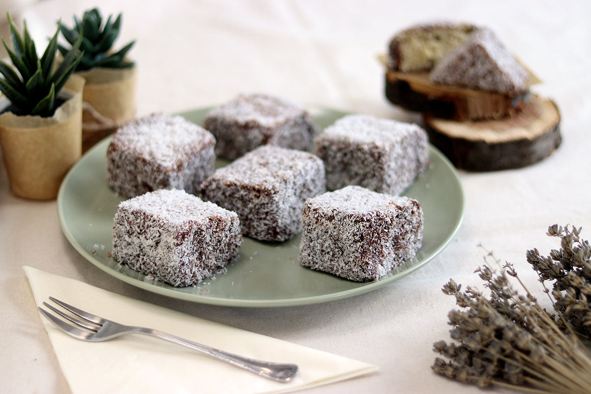 Coconut lamingtons – Mill & Folks