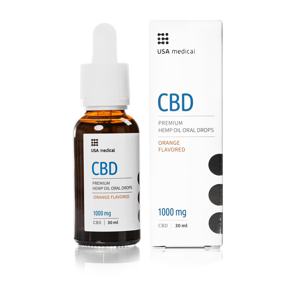 USA Medical CBD Oil 1000 mg | 30 ml – Mill & Folks