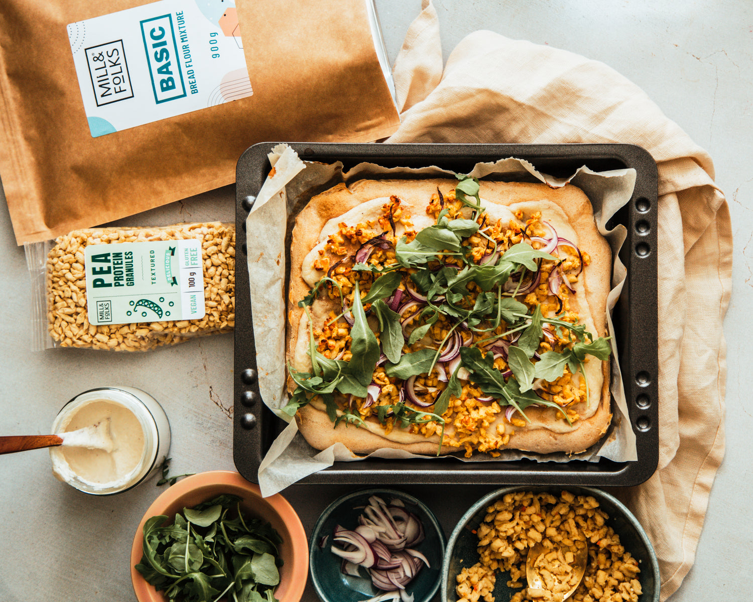 Pea Protein cubes 100g for only €3,99