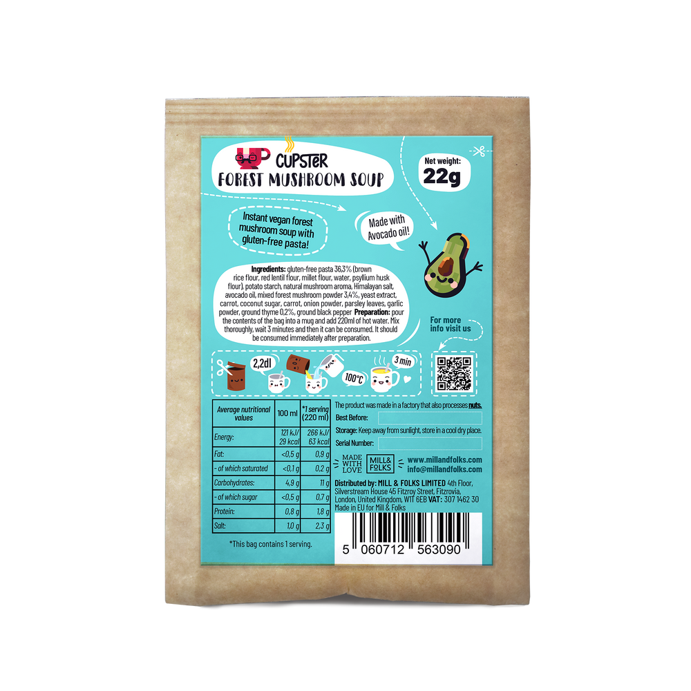 Cupster instant soups